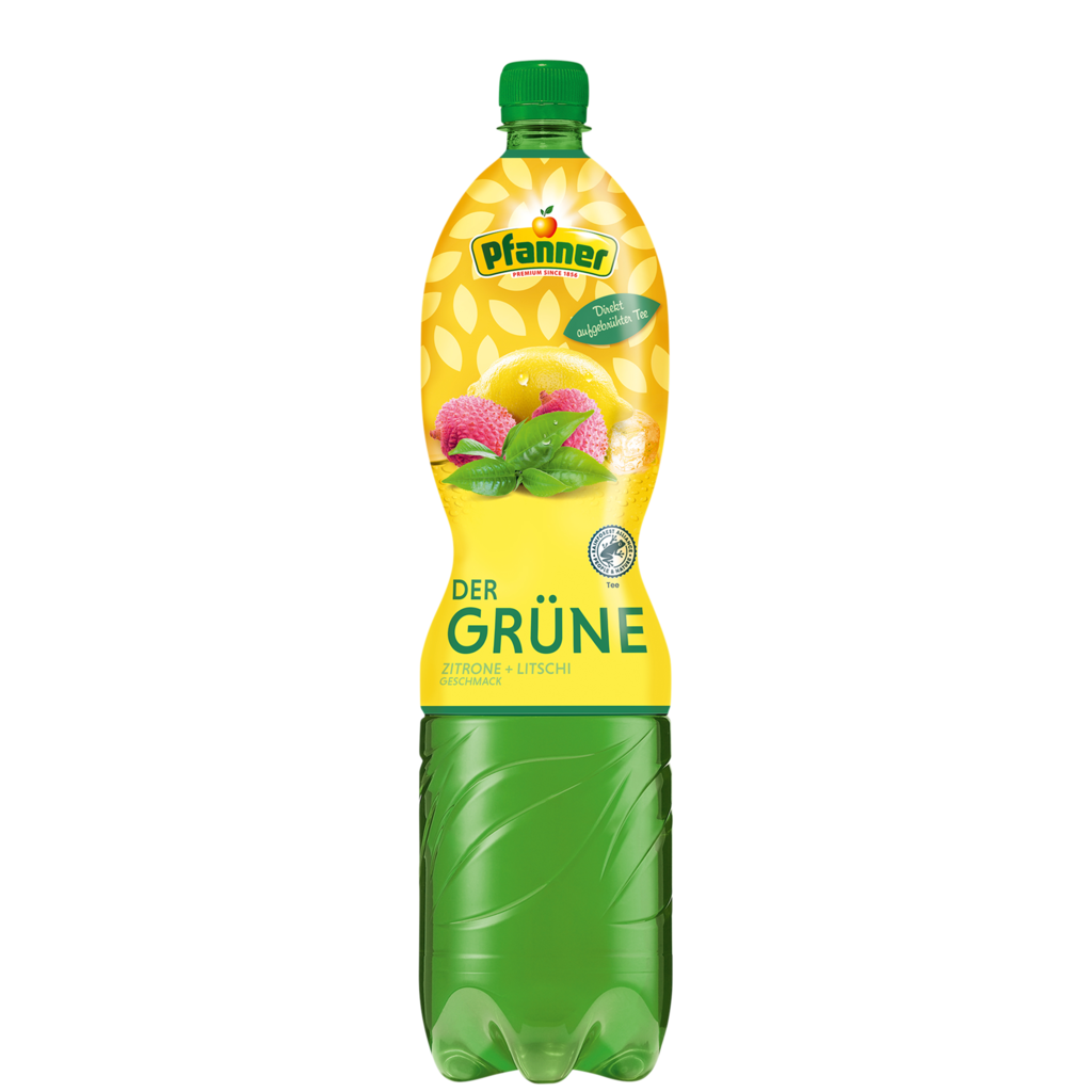 unik | 6 1.50l Fl Pfanner Eistee Grüner Tee Zitrone Lychee